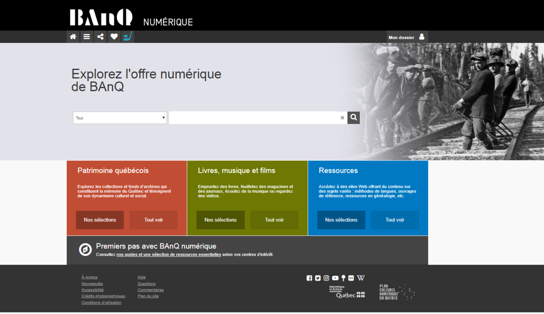 Nouveautés | BAnQ numérique